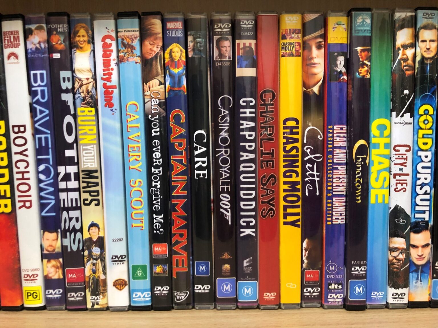 Huge library of DVDs available for loan | News | St Patrick's College