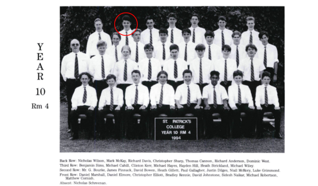 Where are they now - Mark McKay (SPC 1991-94, PY1996) | News | St Patrick's College