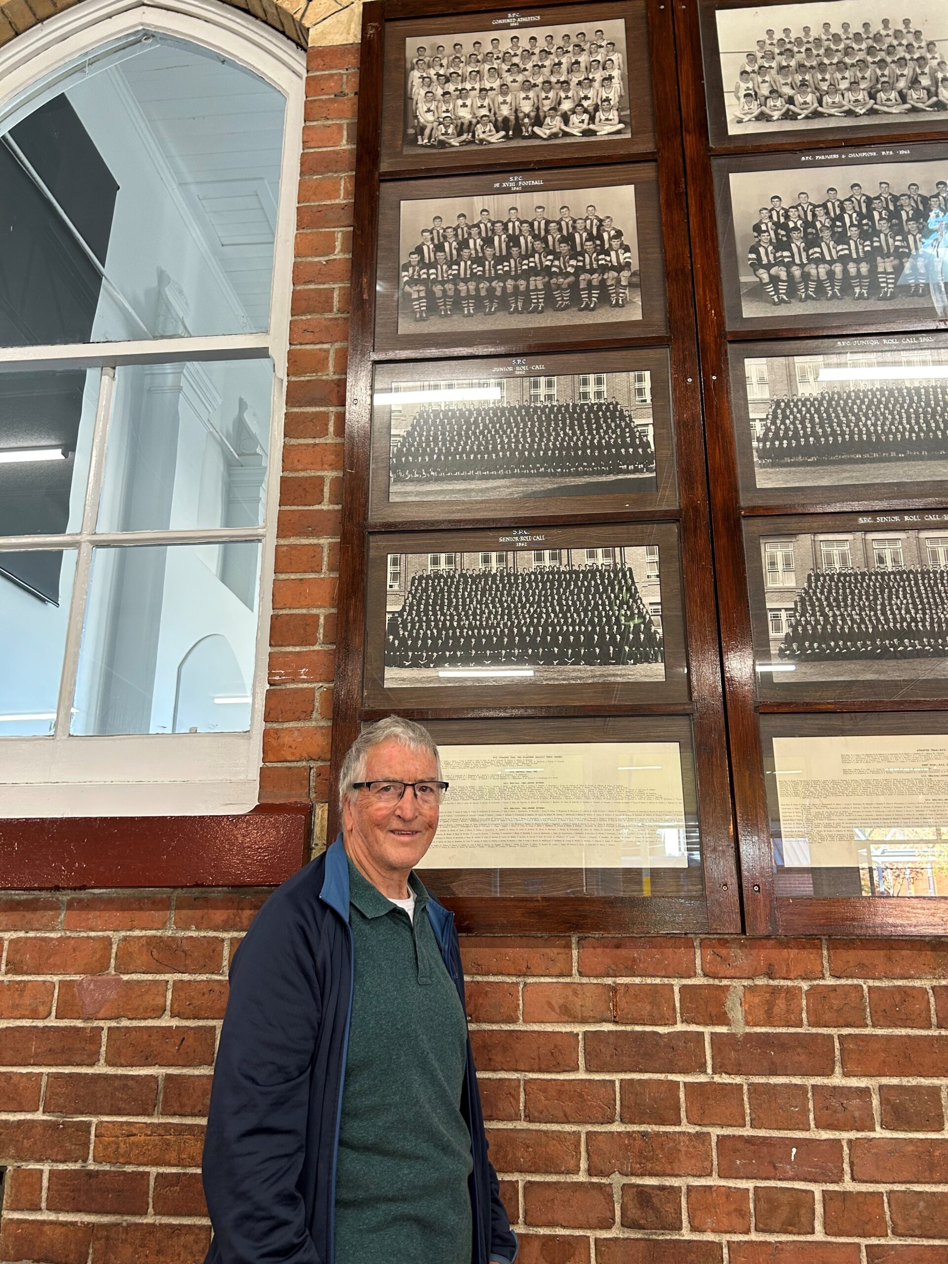 Brendan Kelly (SPC 1956-62) pays a visit | News | St Patrick's College