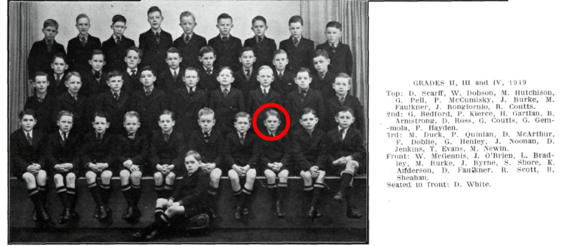 Denis Faulkner (SPC 1949-57, PY1959) | News | St Patrick's College